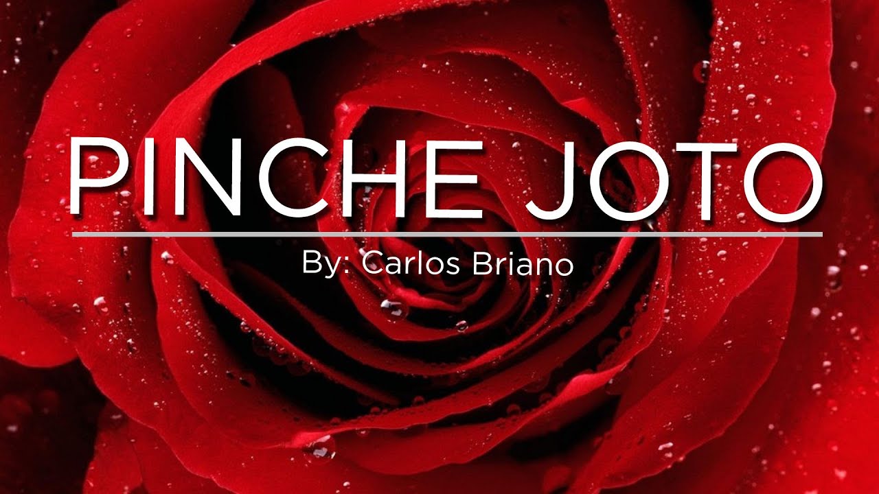 Pinche Joto | Carlos Briano - YouTube