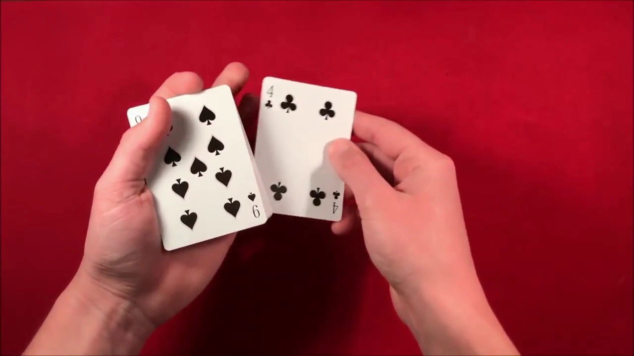 card trick really cool card switch trick - YouTube