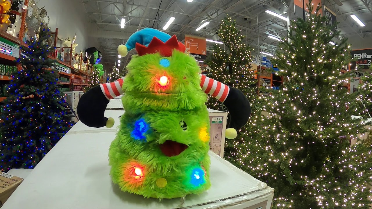 Gemmy Rockin' Around the Christmas Tree Animatronic - YouTube