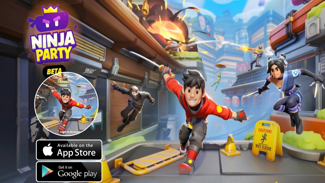Ninja Party Gameplay Android IOS - Global Launch - WIN TOP 1 - YouTube