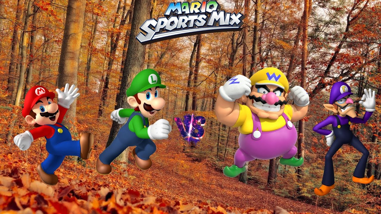 Mario Sports Mix - Dodgeball (2 players, Expert CPU) Exhibition Match ...