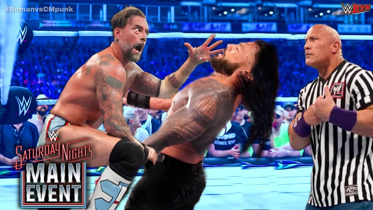 WWE 13 December 2024 Roman Reigns vs CM Punk Special Guest Refree The ...
