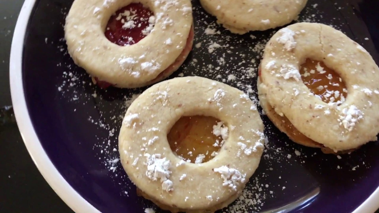 Linzer Cookies Recipe - YouTube