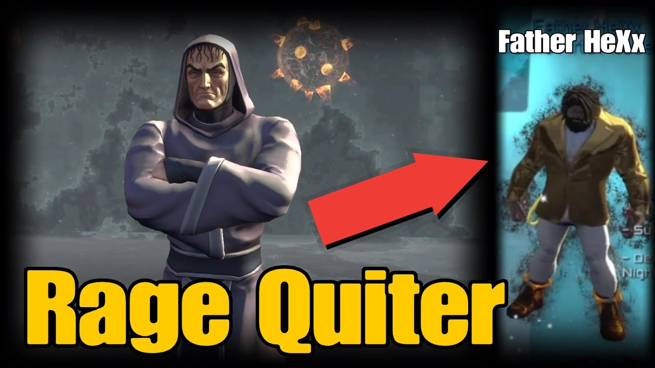 DCUO| TTE | Father HeXx Rage Quiter | - YouTube