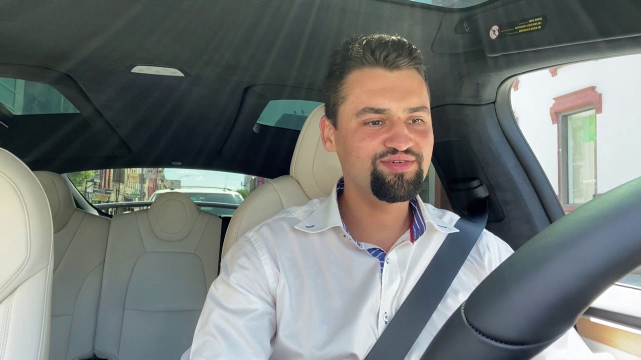Tesla Model X test drive - YouTube