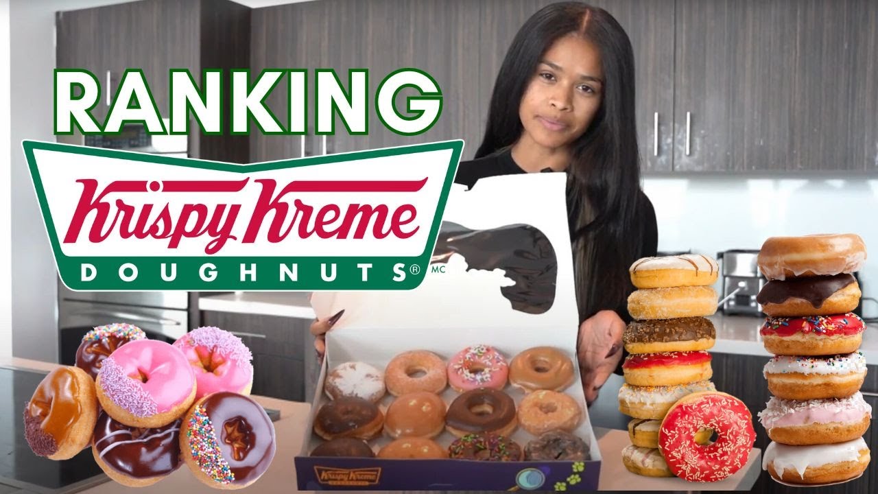 Ranking KRISPY KREME DONUTS!!!! - YouTube