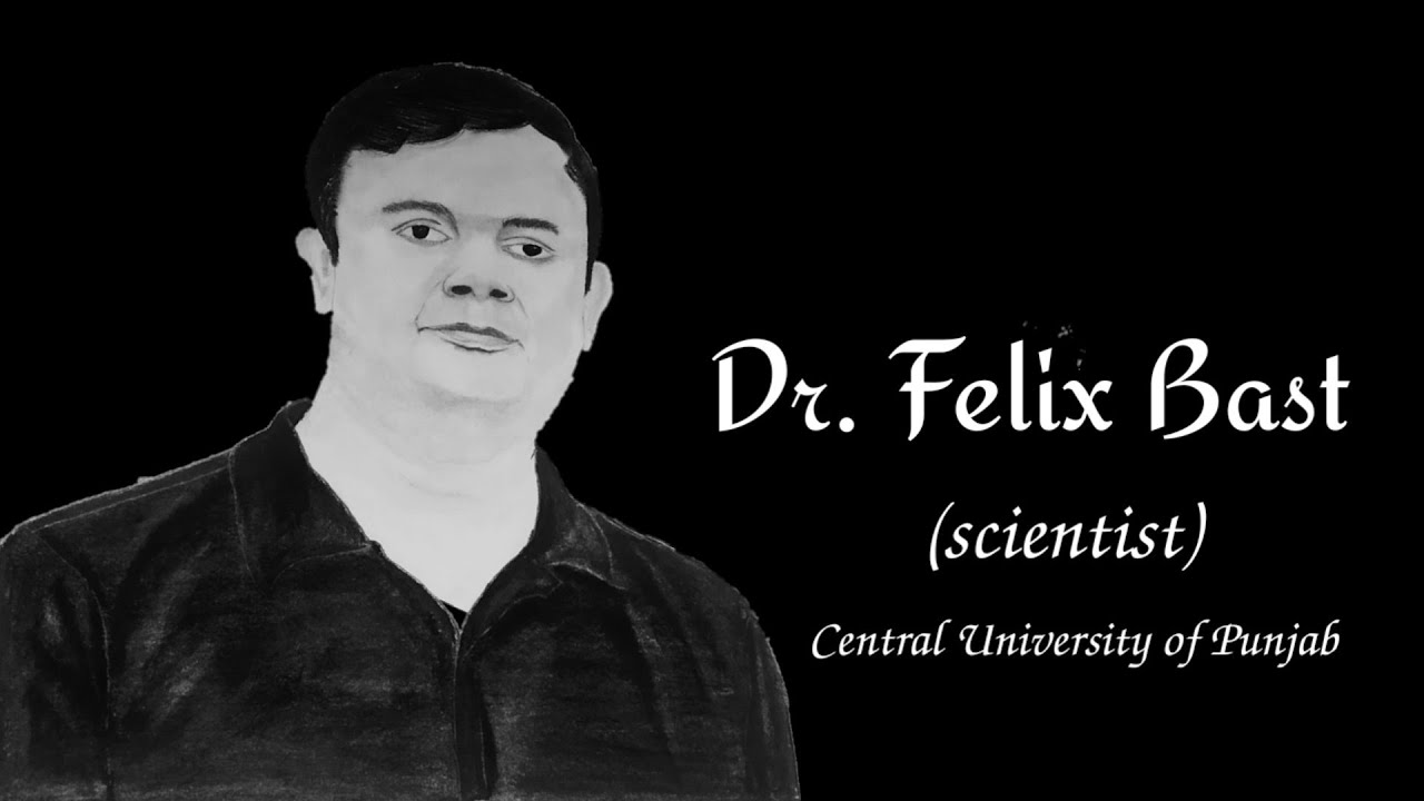 Dr. Felix Bast (scientist) sir🙏|| Portrait Drawing|| Faculty of Central ...