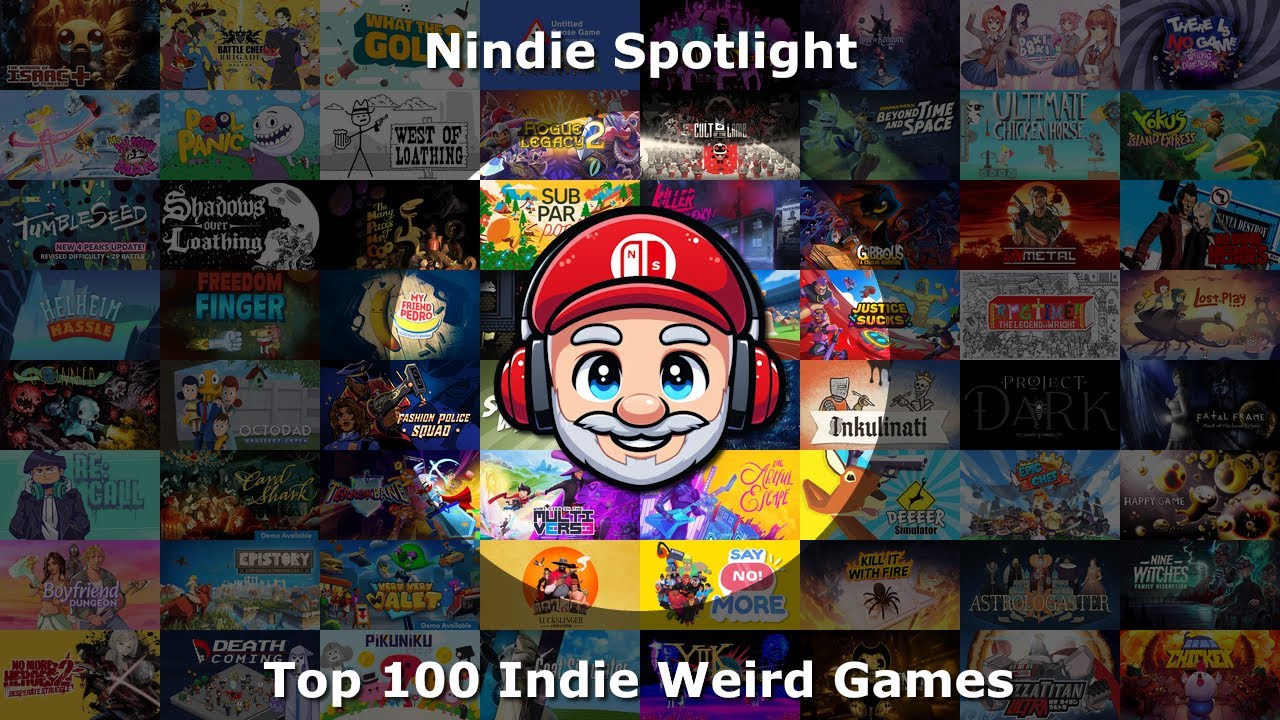 Top 100 / Best Indie Weird Games on Nintendo Switch - YouTube