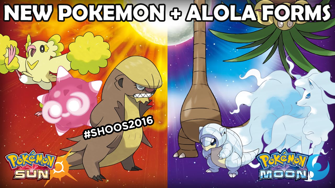 NEW POKEMON & ALOLA FORMS!!! | Pokemon Sun & Moon Discussion w ...