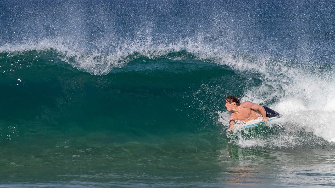 Molokai Bodyboard GoPro Raw POV - YouTube