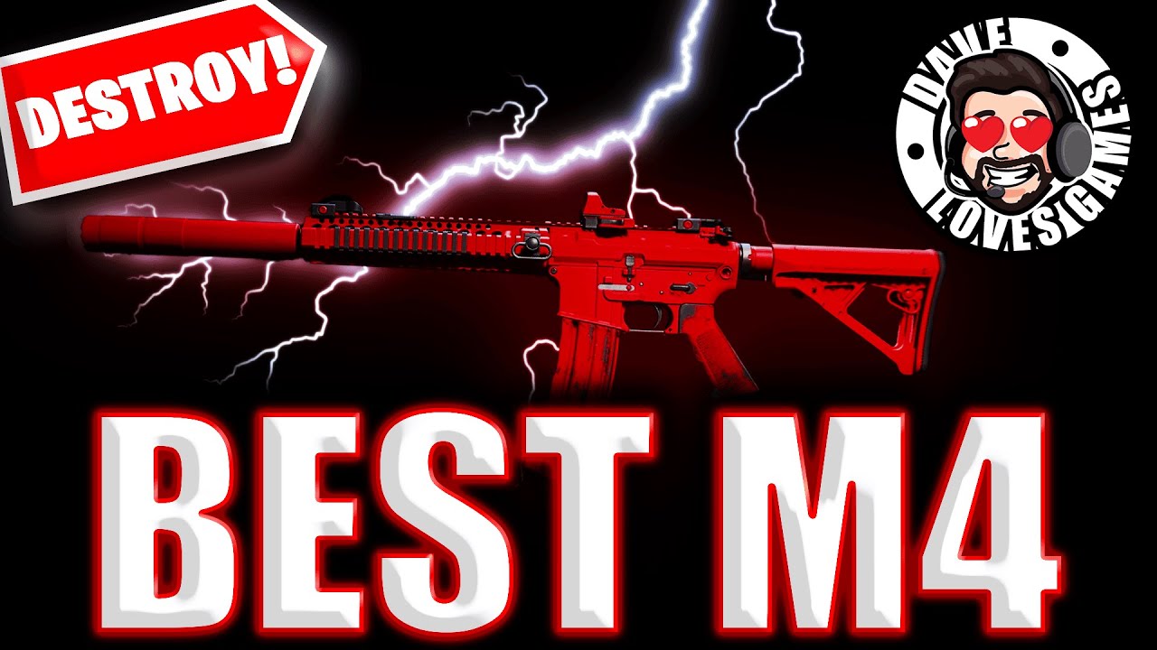 How To Make The M4 DESTROY - Best M4 Loadout MWII - YouTube
