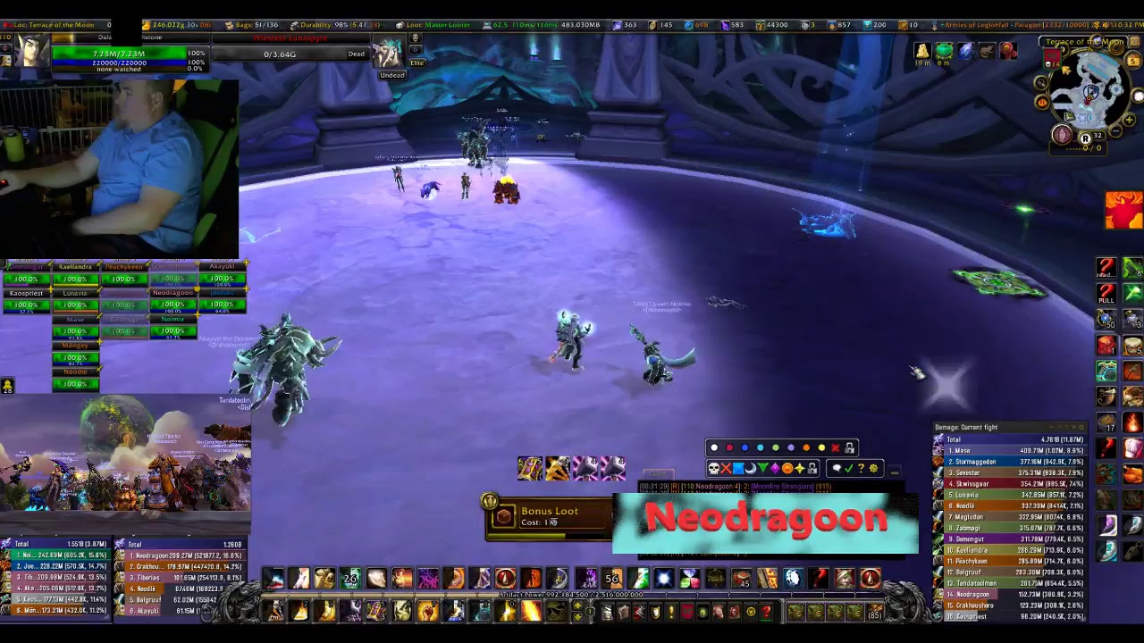 WOW - TOS - Heroic - Neo - Tank View - YouTube