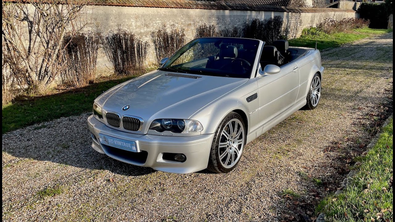 BMW M3 E46 cabriolet de 2002 vendue chez Gt Vintage Classic cars - YouTube