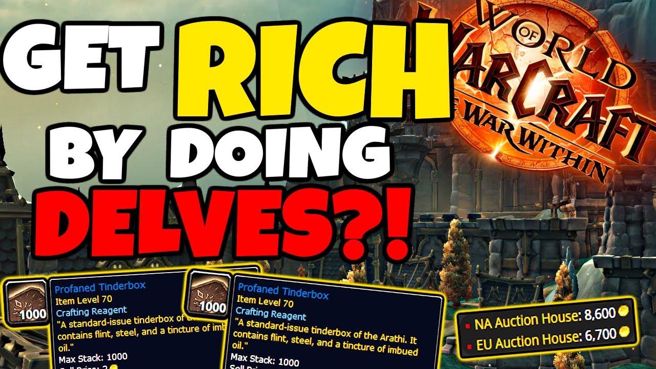 HUGE Goldmaking Opportunity By Farming DELVES?! TWW Goldmaking - YouTube
