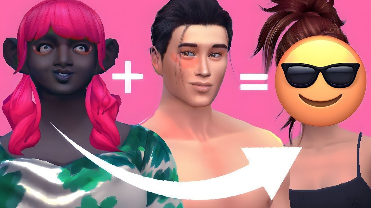 STRANGE SIMS + CUTE SIMS😱 BREED OUT THE WEIRD #1 // The Sims 4 - YouTube