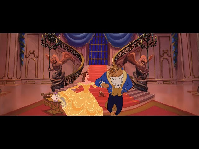 Beauty And The Beast Dancing Outside