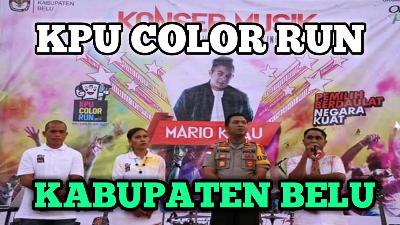 KPU COLOR RUN - YouTube