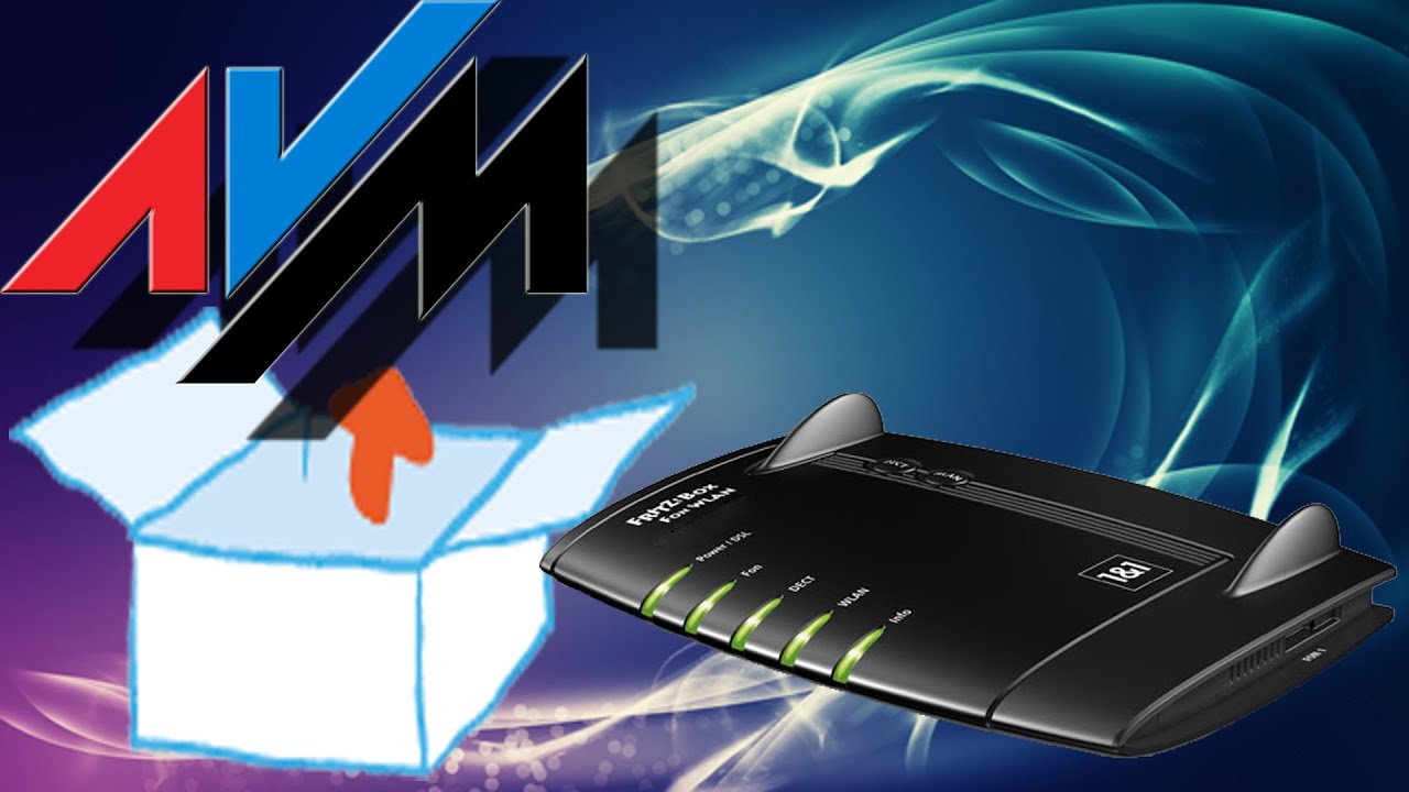 Unboxing - AVM FRITZ!Box 7330 SL Wlan Router - YouTube