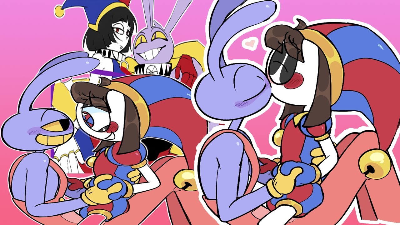 Jax x Pomni An Awkwardly Sweet Embrace l Circus Comic | TADC - YouTube