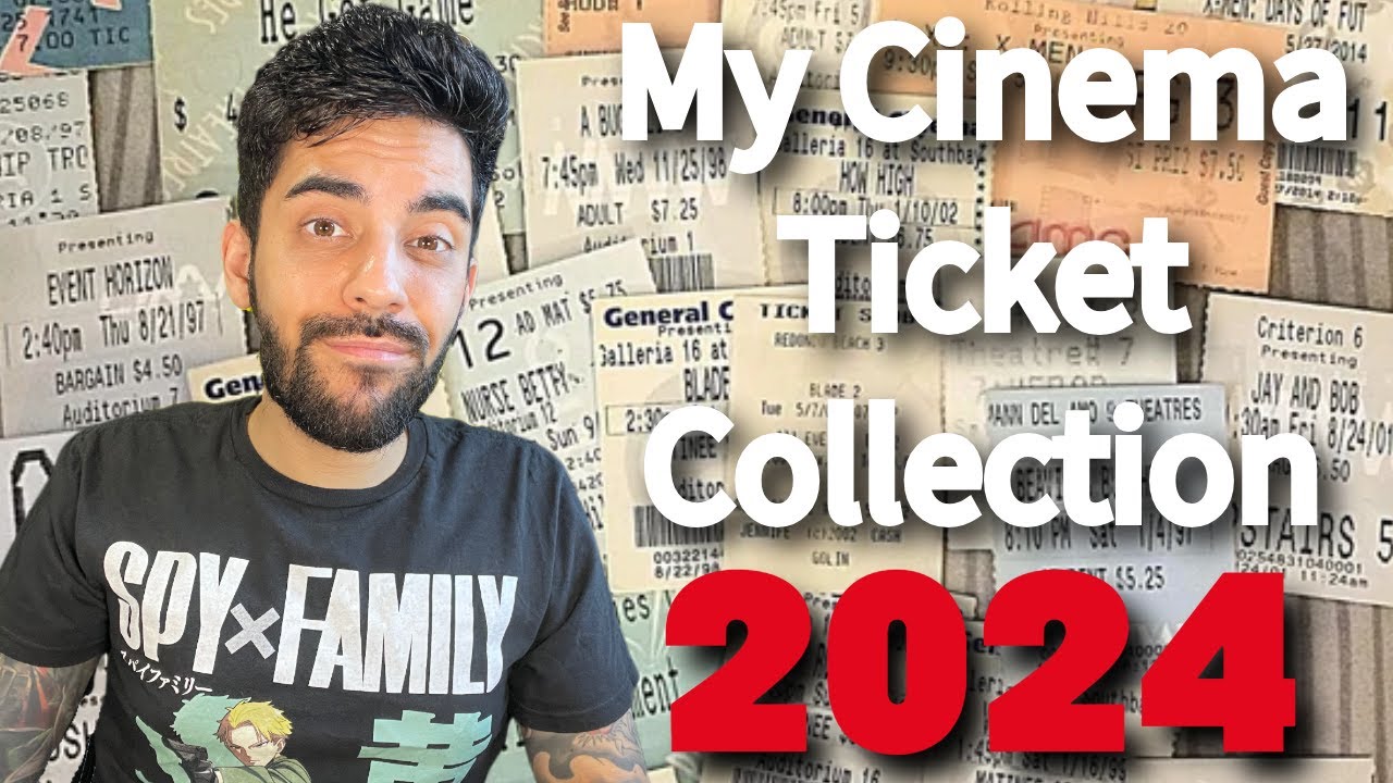 My ENTIRE Cinema Ticket Collection (2024) LIVE - YouTube
