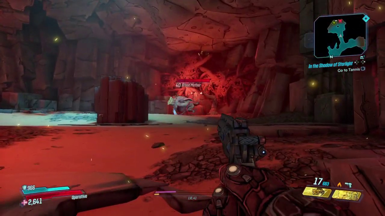 Borderlands® 3 - Brood Mother Boss Fight (Sir Hammerlock Hunt) # ...