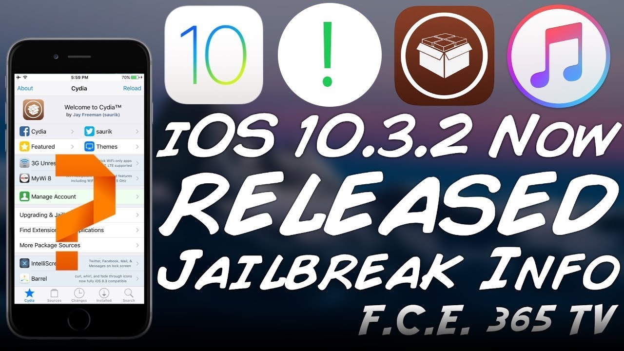 iOS 10.3.2 RELEASED | Important Jailbreak Warning! - YouTube