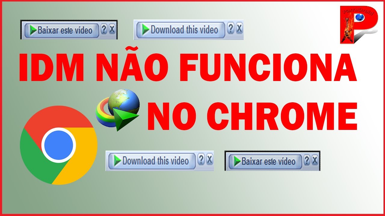 Como instalar a Extensão do IDM no Google Chrome 2024 - YouTube