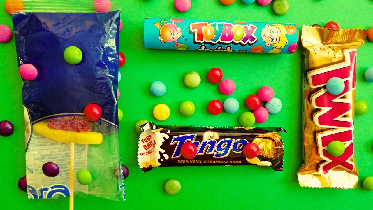 Twix Lollipop Candy ASMR - YouTube