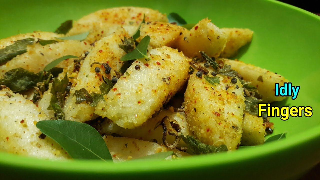 IDLY FINGERS | MASALA IDLY FRIES | మసాలా ఫ్రైడ్ ఇడ్లి | How to make ...
