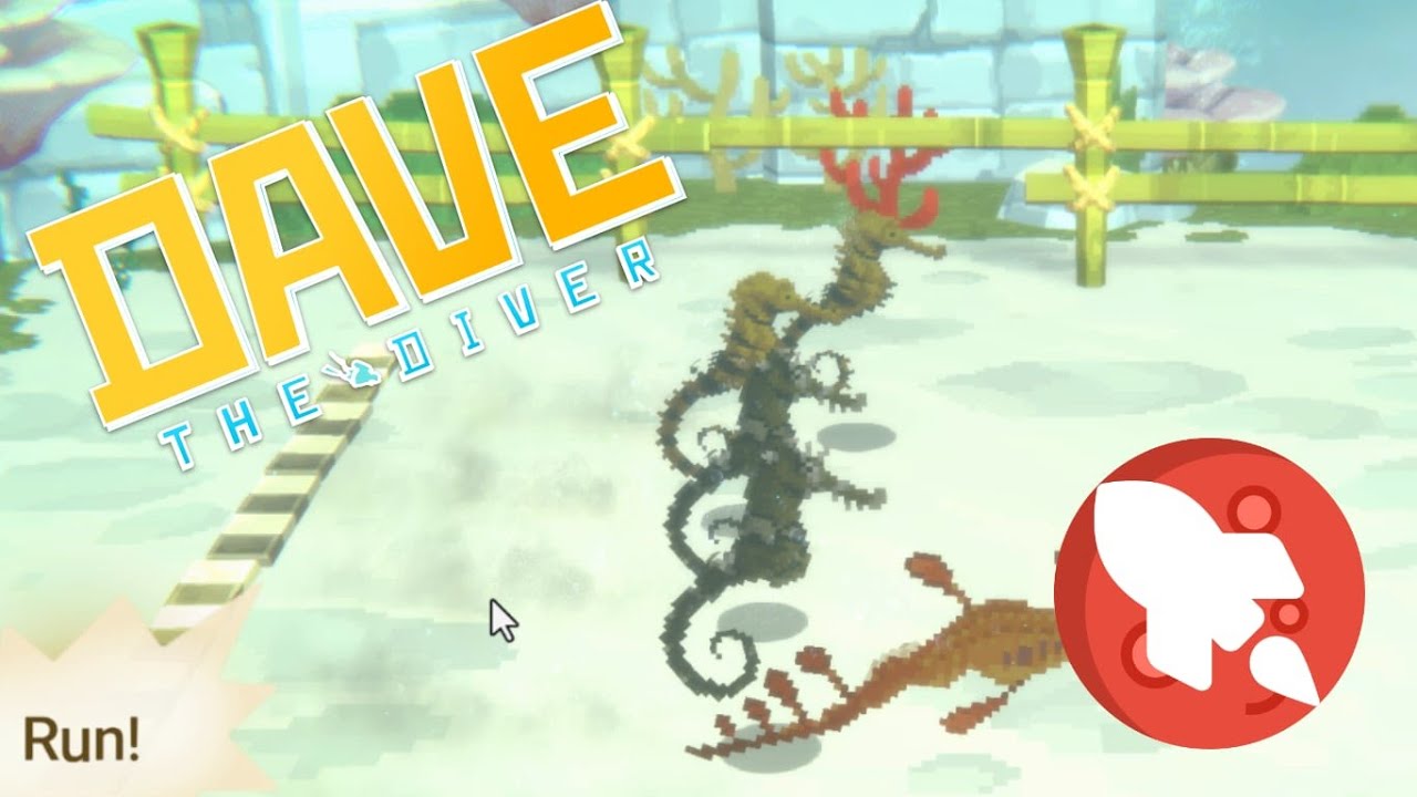 Dave the Diver Seahorse Racing Champ! - YouTube