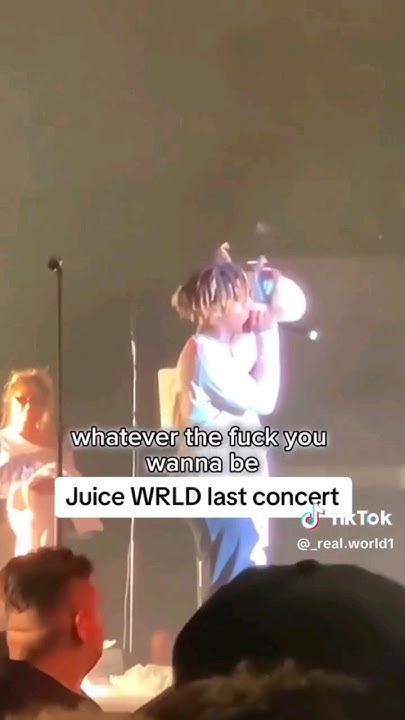 Juice Wrld Last Concert And What He Said He Knew Hes Gonna D£ Shorts Juicewrld 999 Youtube