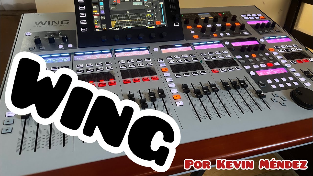 Unboxing de la nueva consola de Behringer Wing - YouTube