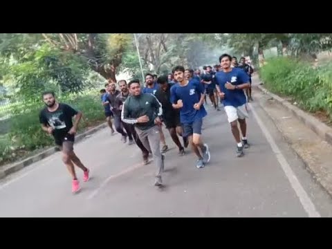 1600/MTR Running at  Hyderabad goshamahal ground......🏃🏃🏃