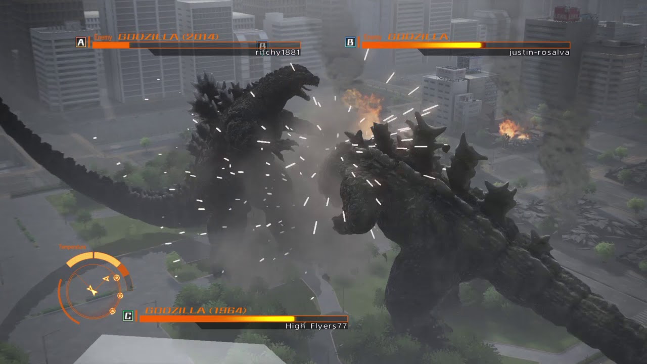 GODZILLA PS4 - Online Battles: Godzilla Generations Battle Royale - YouTube