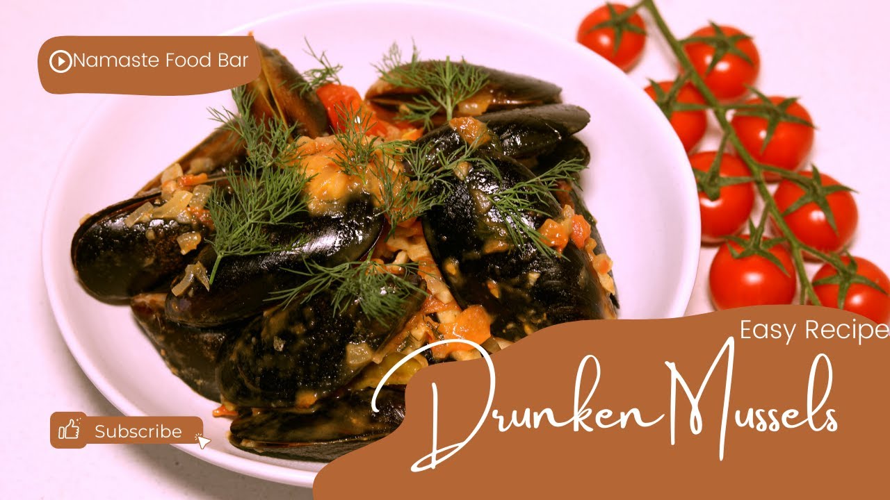 Drunken Mussels - Chilly, White wine & garlic - YouTube