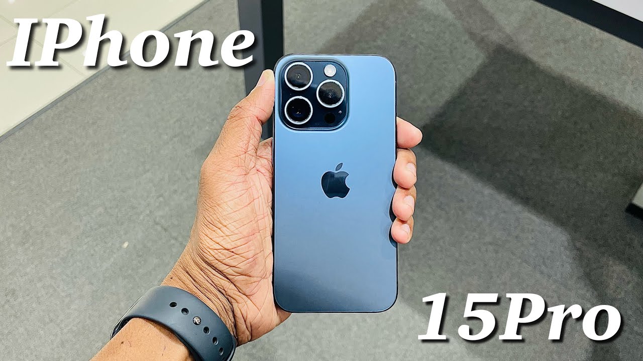 IPhone 15 Pro || Blue Titanium || New IPhone Pro || New Apple - YouTube