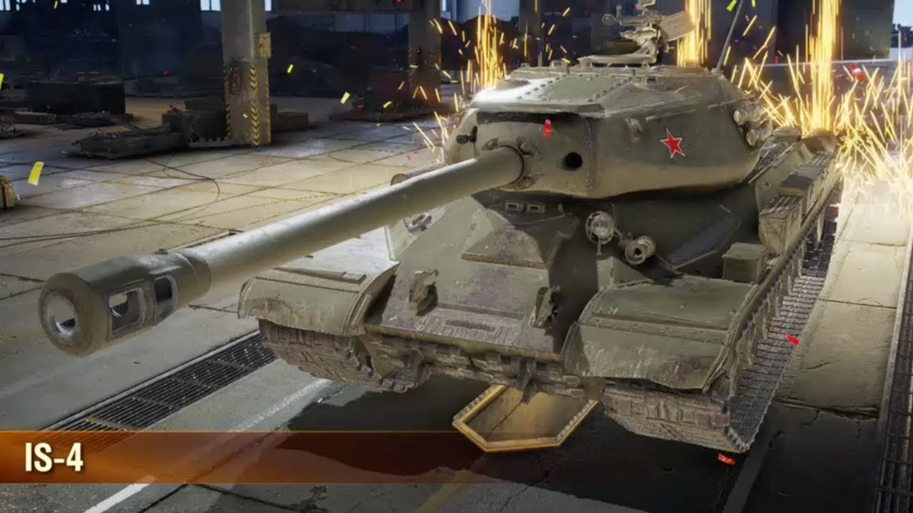 WOT IS-4 Garage Showcase World of Tanks Console - YouTube