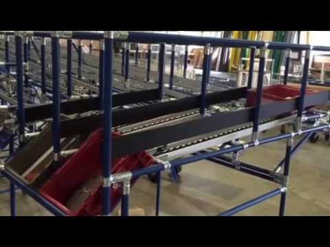 90 Degree Flow Rack with Metering System #2 - YouTube