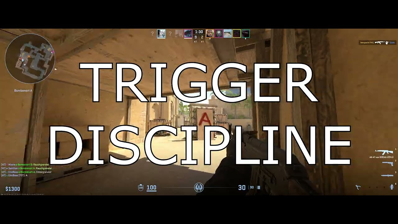 CS2 ACE Trigger DISCIPLINE - YouTube