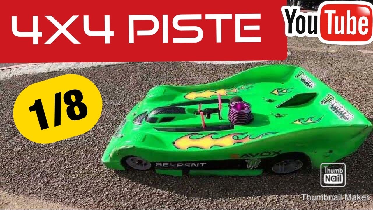 🔥MRCB CA ROULE EN 1/8 PISTE - MUGEN MRX6X SERPENT 950R SERPENT 990 ...