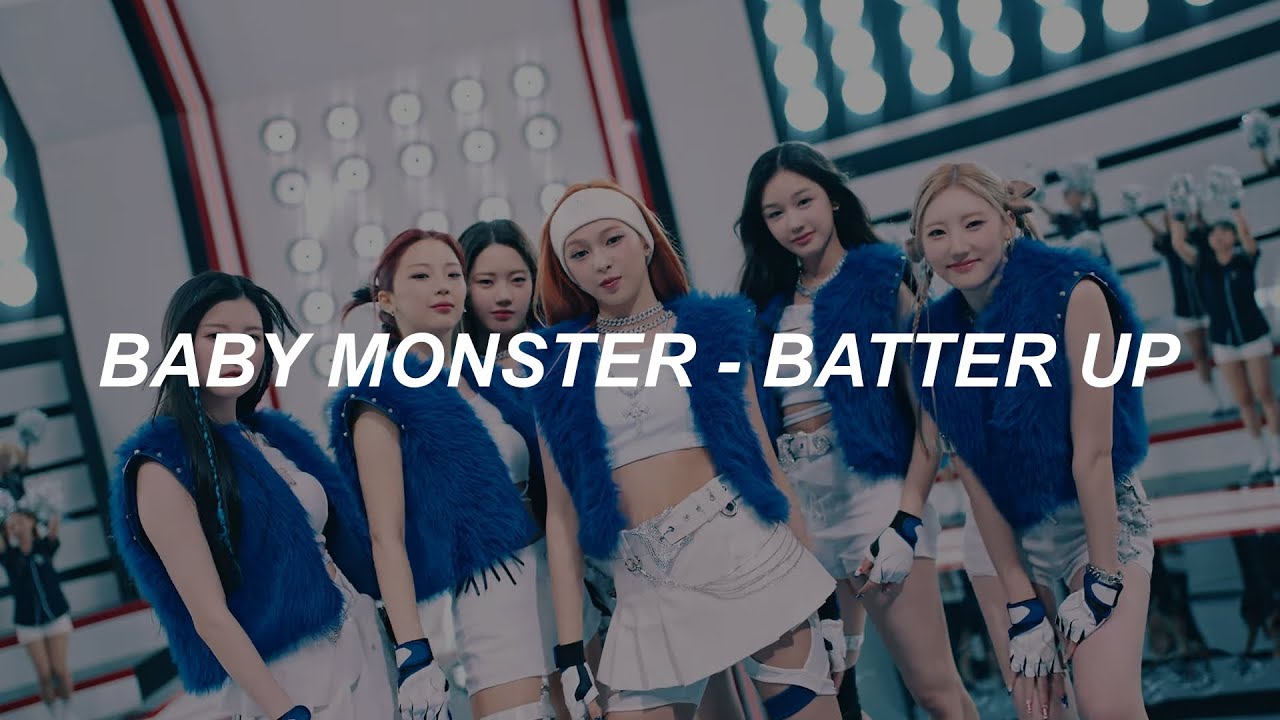 [with MV] BABYMONSTER (베이비몬스터) - 'BATTER UP' Easy Lyrics - YouTube