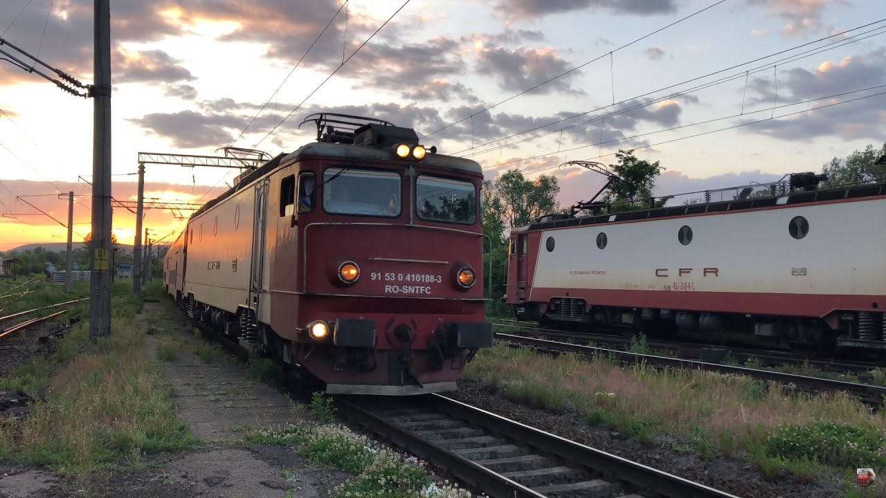 R 4373 Bistrița Nord–Dej Călători, Soseste in Gara Dej Călători - YouTube
