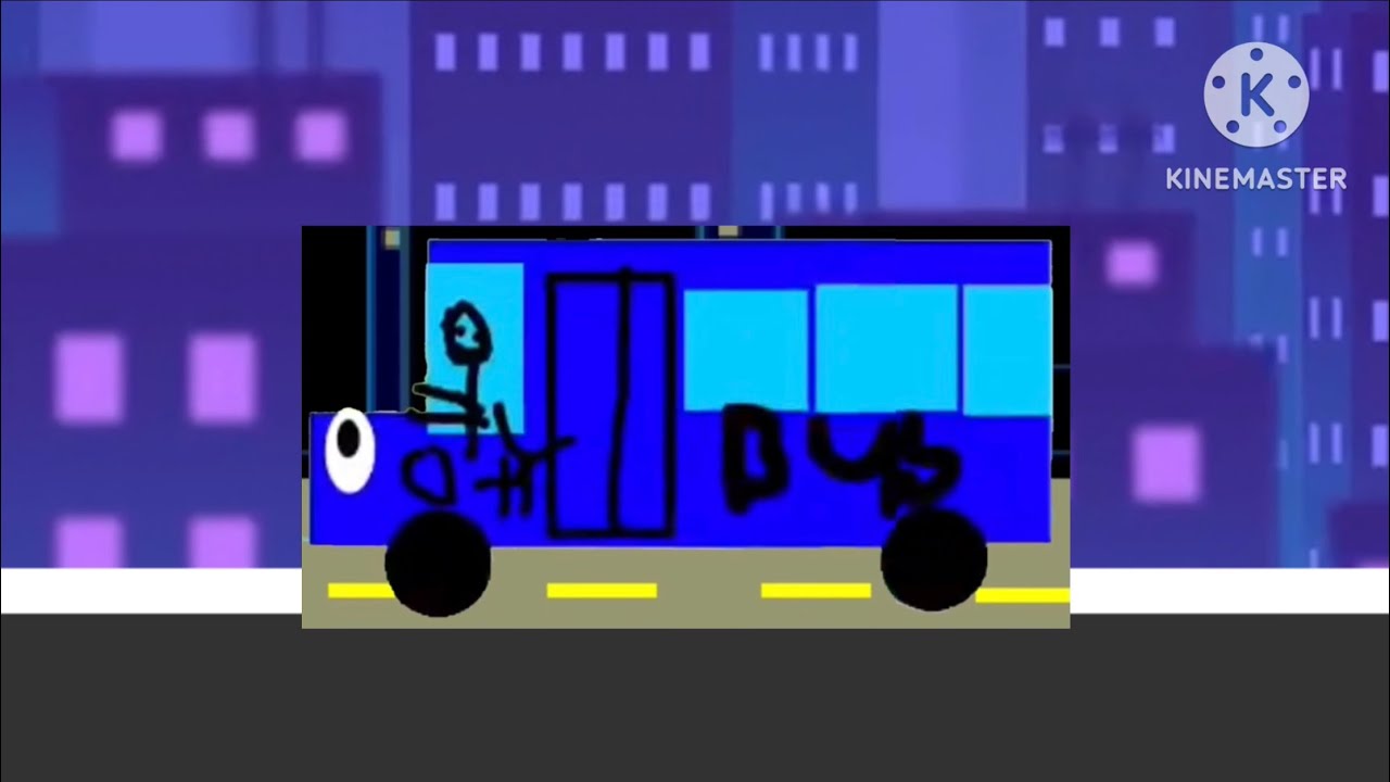 wheels on the royal blue bus - YouTube