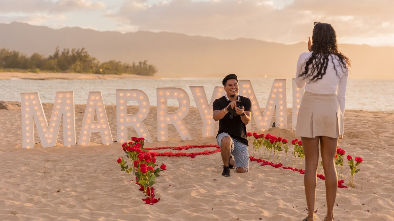 The MOST Romantic Surprise Proposal - YouTube