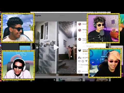 LIVE🔴 ADAM HAMRITA & MJAD & AYMEN ELK & BOTATO réaction tik tok😂❤️