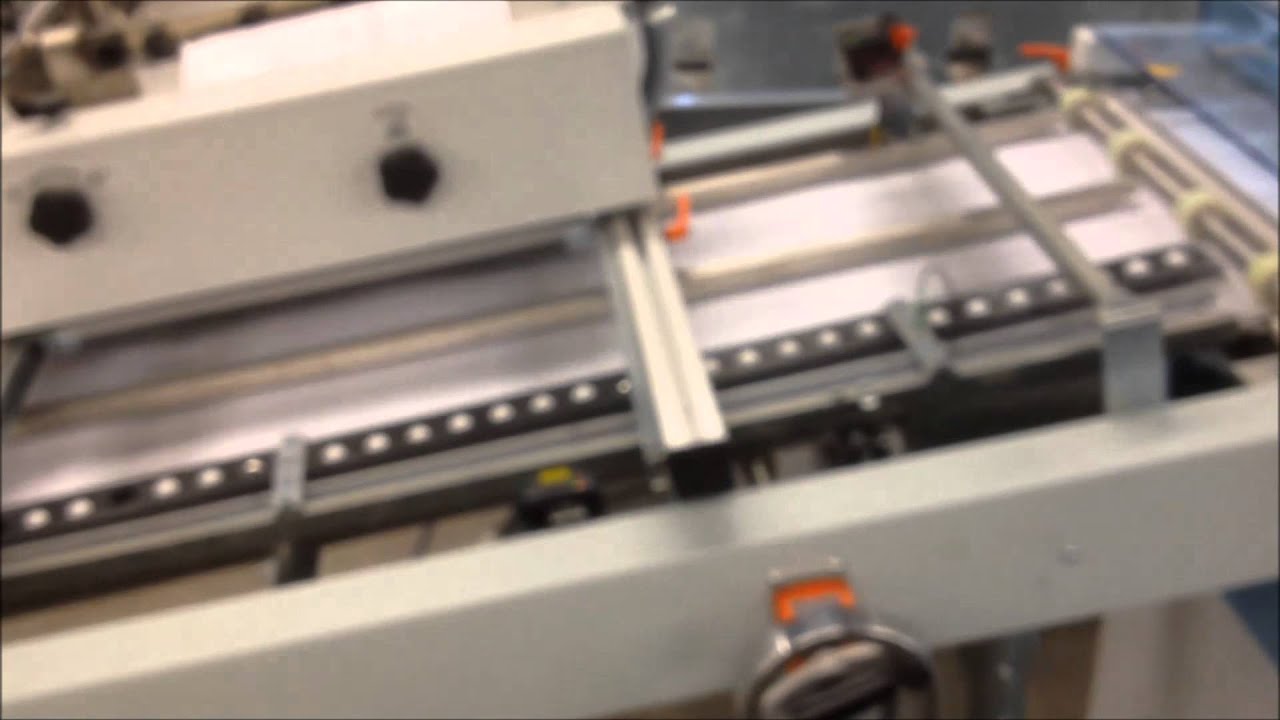 Ricoh InfoPrint 5000 GP - Inline with IBIS Smart Binder SB2+ HS - YouTube