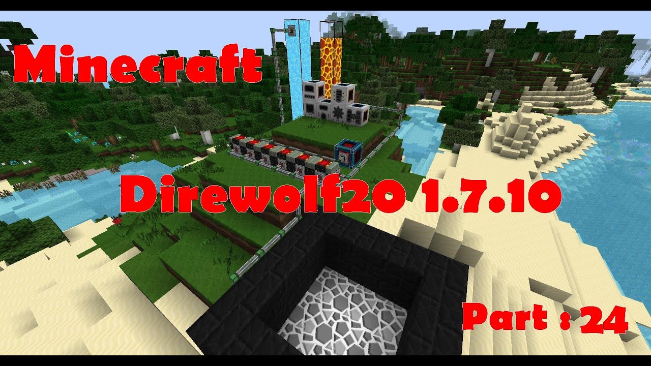 Minecraft - Direwolf20 1.7.10 FTB modpack - Part 24 - Assembly table ...