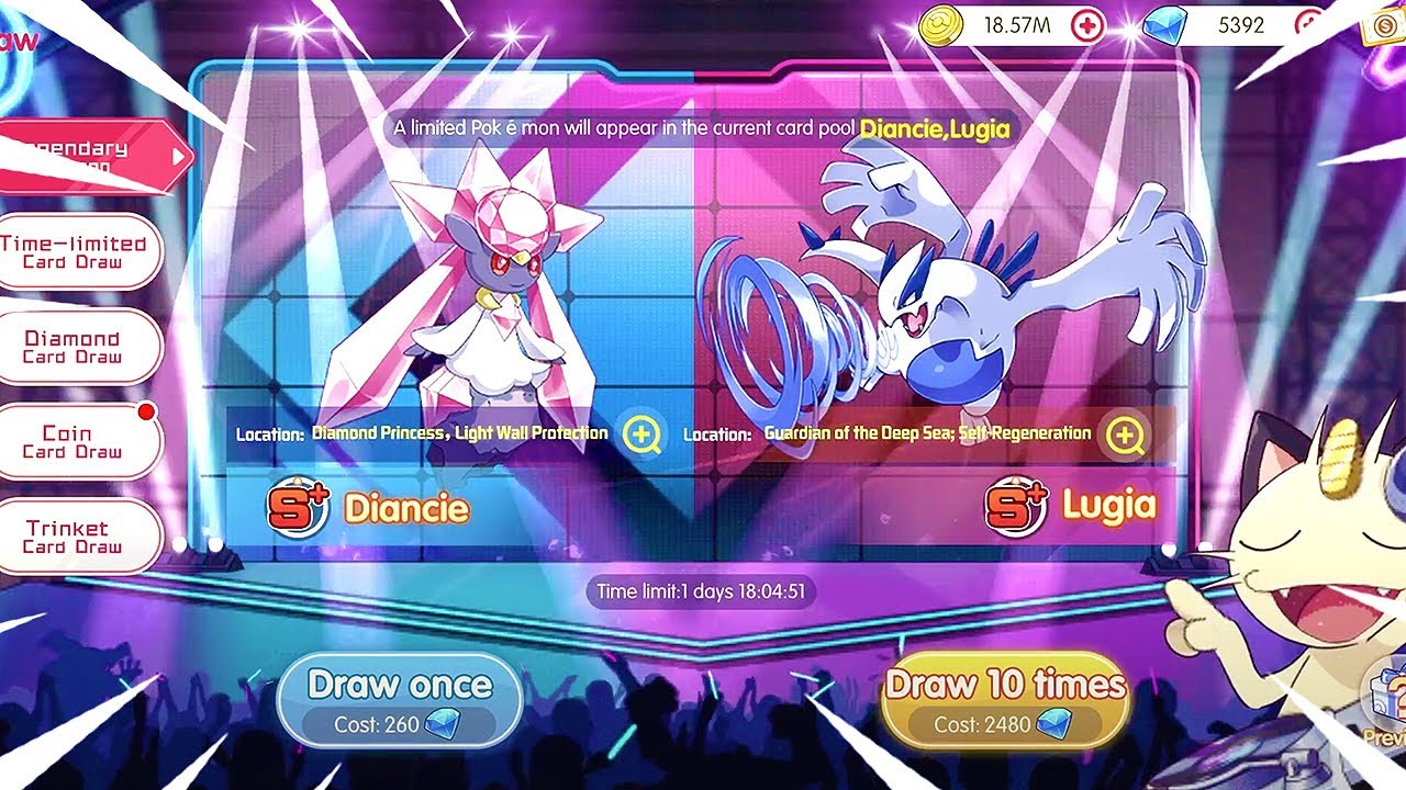 Legendary Pokemon Summons! - Pokemon Pocket Return - YouTube