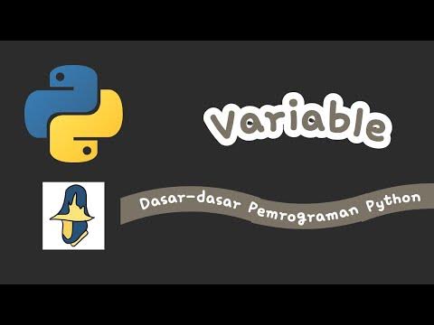 01 Variabel pada Python - YouTube