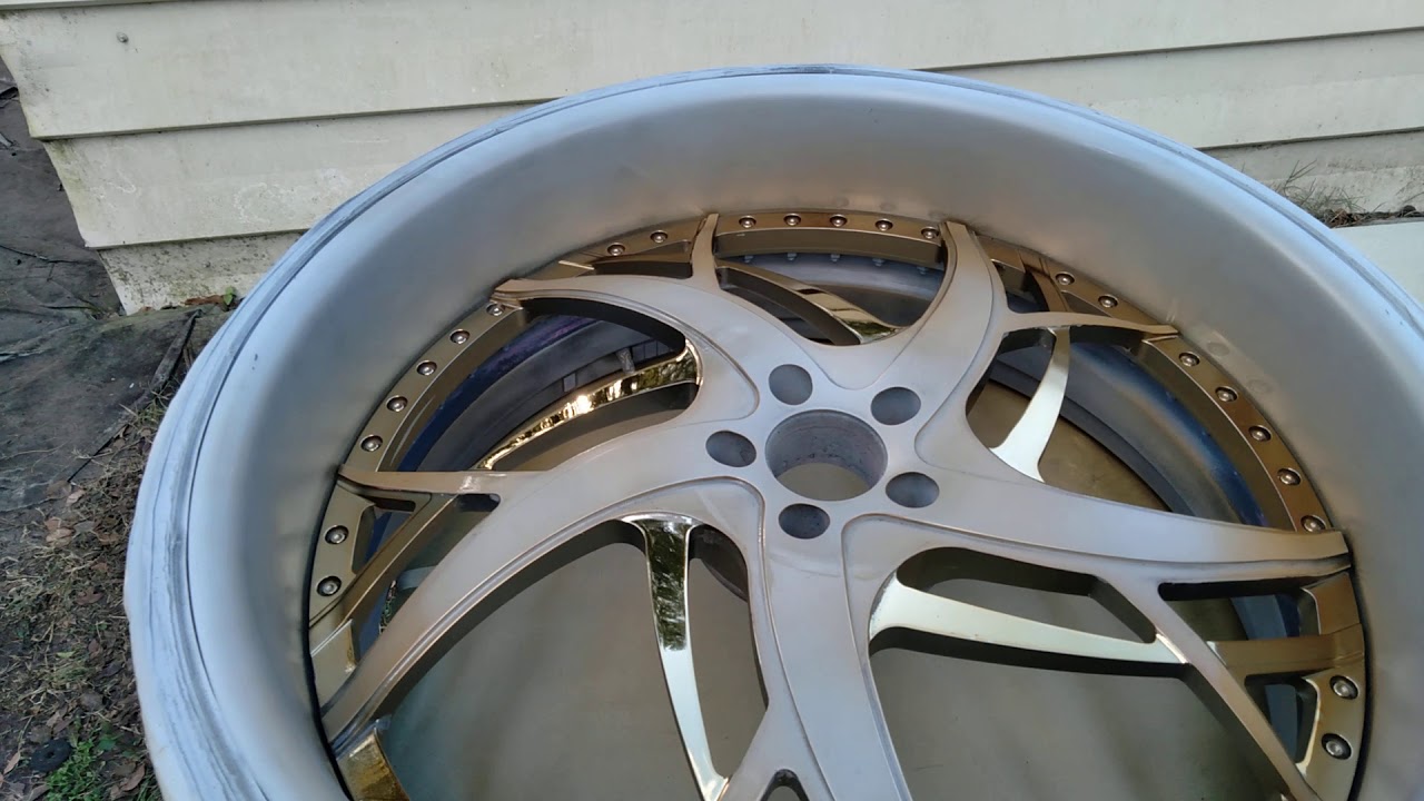 D.I.Y CUSTOM GOLD RIM PAINTING.... - YouTube